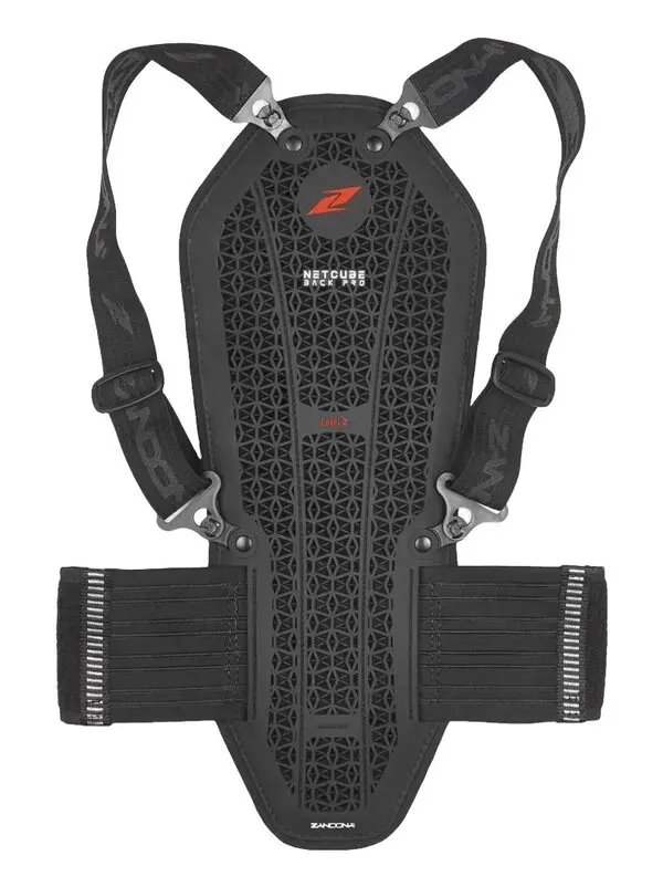 ZANDONÀ Textured Protector Gilet - Black