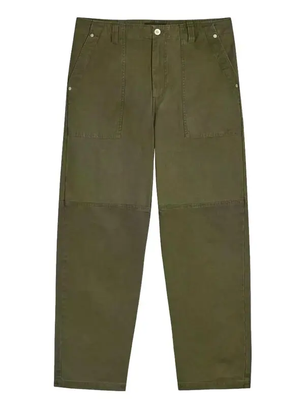 WALES BONNER Brixton Panelled Trousers - Green