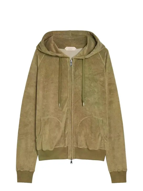 AURELIEN Zip-up Hoodie - Green