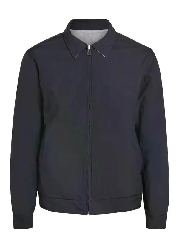 AURELIEN Voyager Reversible Zip Jacket - Blue