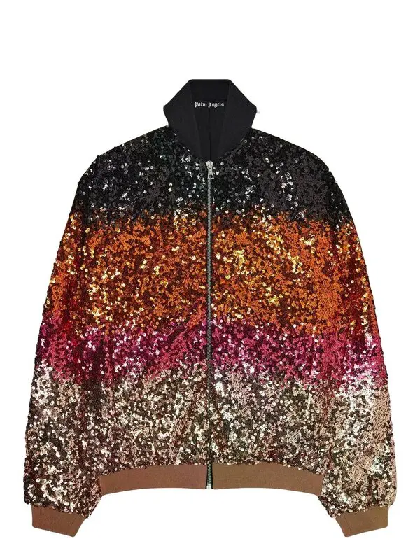 Palm Angels Sequin Bomber Jacket - Multicolour