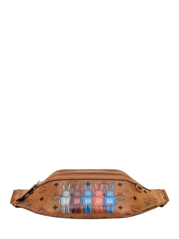 Mcm Fursten Belt Bag - Neutrals