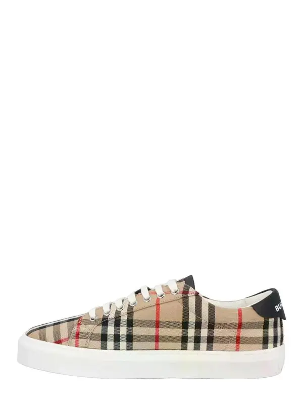 Burberry Check Sneakers - Neutrals