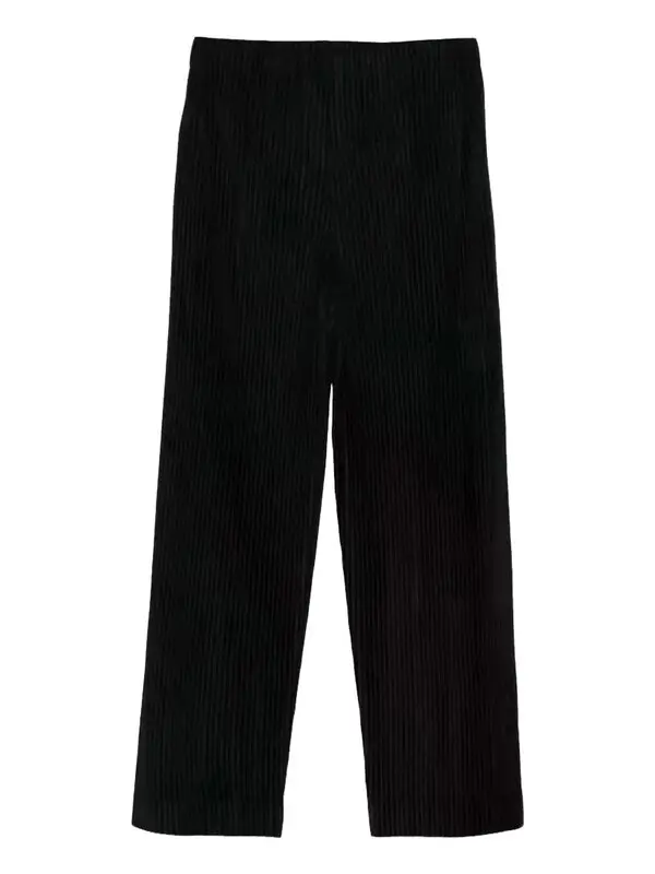 HOMME PLISSÃ ISSEY MIYAKE Pleated Pants - Black