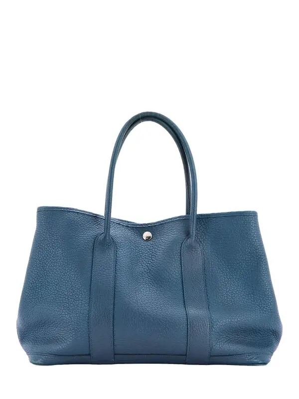 Hermès Garden Party Tote Leather 36 - Blue