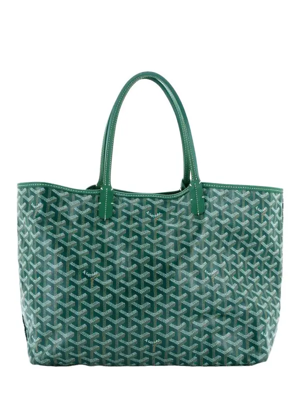 GOYARD Saint Louis Tote Coated Canvas Pm - Green
