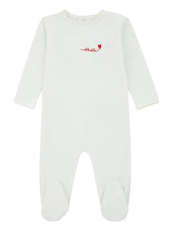 NOGGIWEAR Layette Patch Footie - Muslin Patch