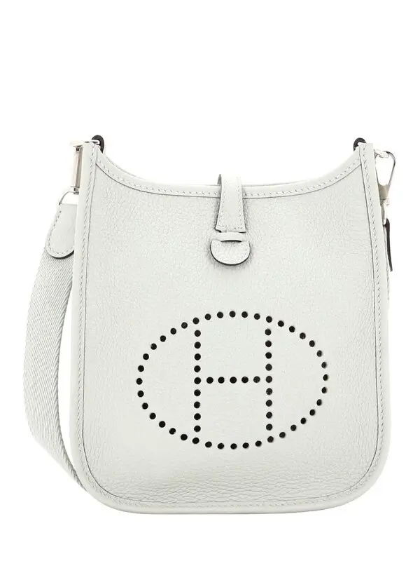 HERMES Evelyne Bag Gen Iii Clemence Tpm - Gris Neve
