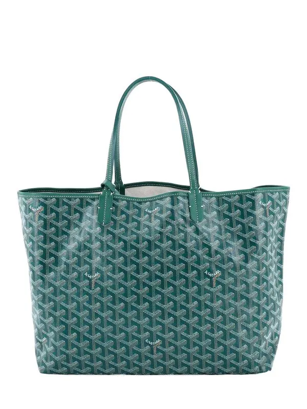 Goyard Saint Louis Tote Coated Canvas Pm - Green