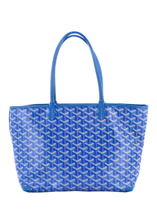 GOYARD Artois Tote Coated Canvas Pm - Blue