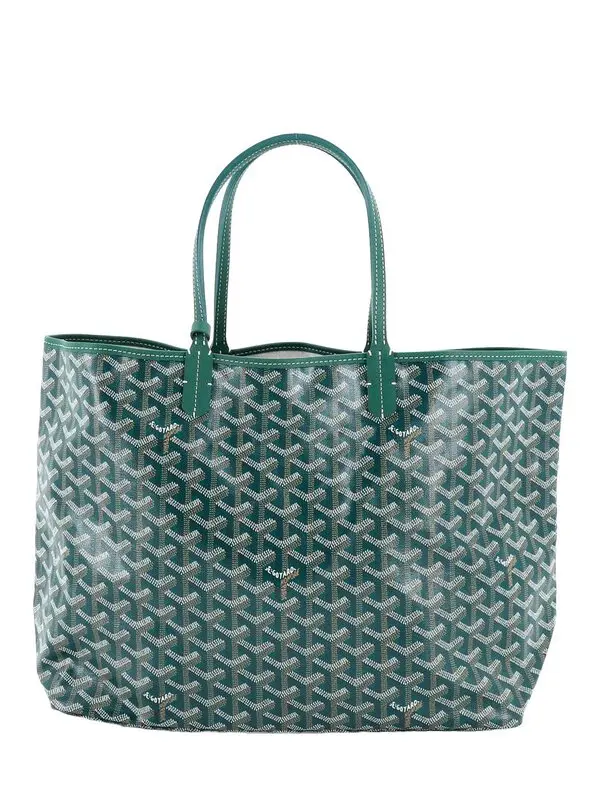 GOYARD Saint Louis Pm Tote Coated Canvas - Green