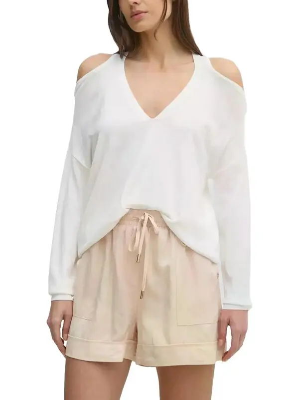 GAUDI V-neck Top - White