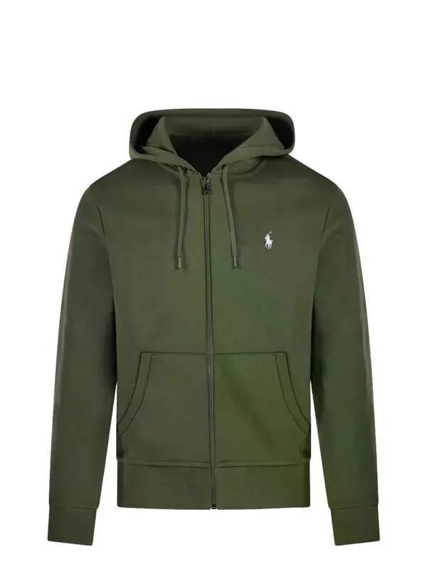 Ralph Lauren Polo Pony-embroidered Hoodie - Green