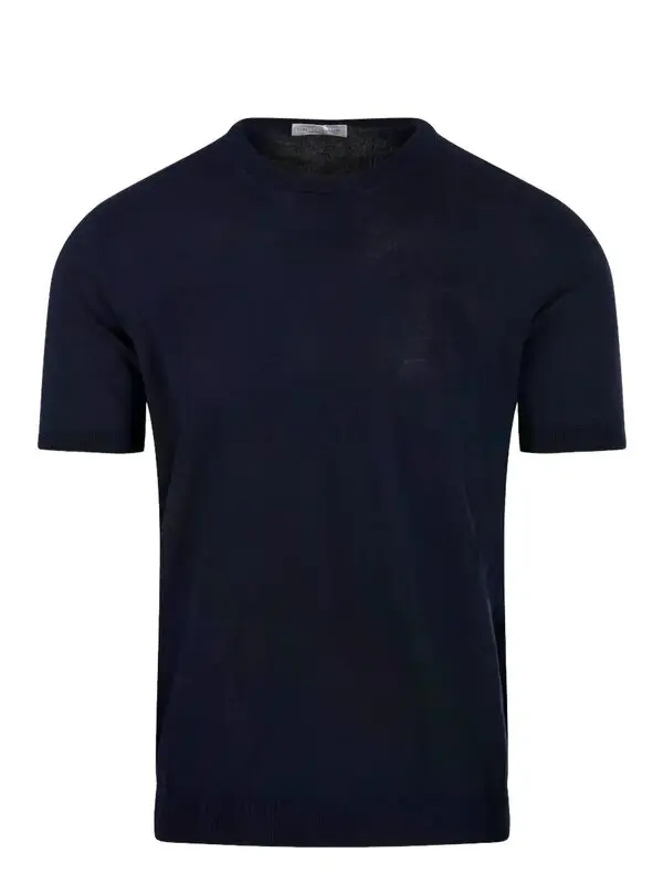 ROBERTO COLLINA Crew-neck T-shirt - Blue