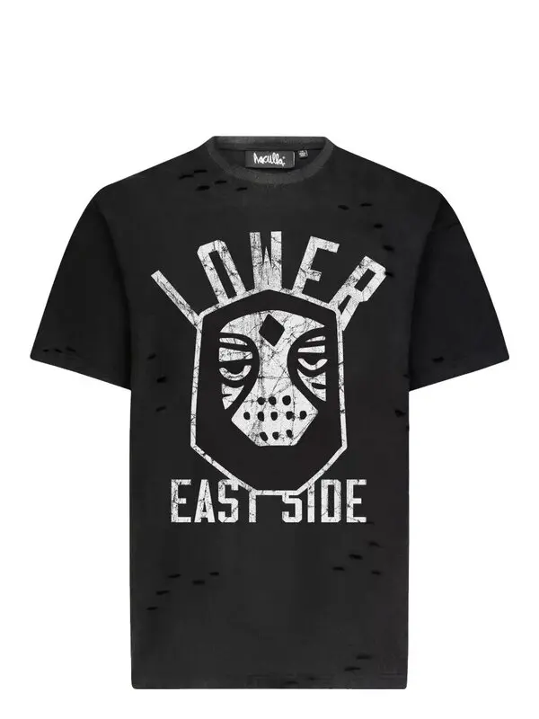 HACULLA. Distressed Lower East Side T-shirt - Black