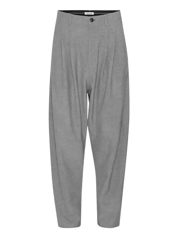 Henrik Vibskov Ants Button-fastening Trousers - Grey