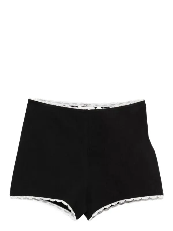Sandro Elasticated-waist Shorts - Black