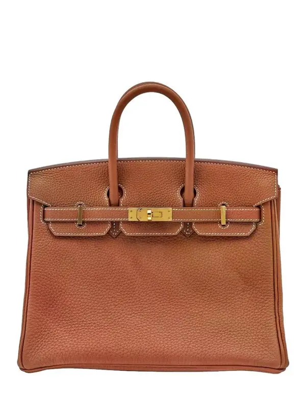 Hermès 2019 25 Birkin Tote Bag - Brown