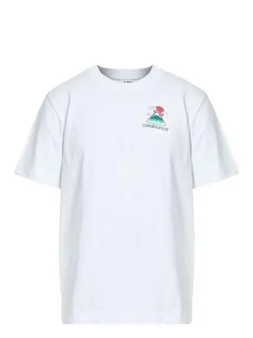 Casablanca T-shirt Size Organic Cotton - White