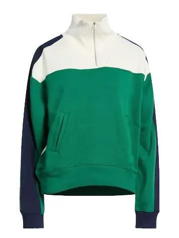 Rag & Bone Multicolor Embroidered Logo Turtleneck Sweatshirt - Ivory