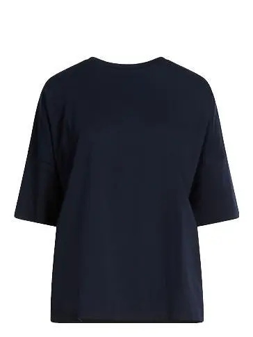 ARAGONA Cotton T-shirt - Navy