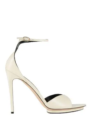 Victoria Beckham Leather Sandals - White