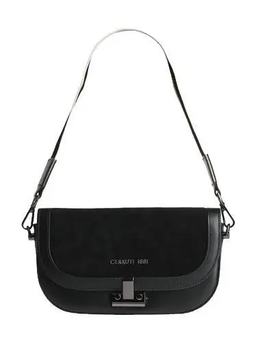 CERRUTI 1881 Handbag In Calfskin - Black