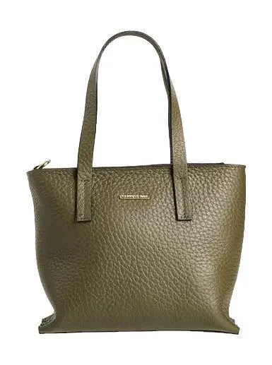 CERRUTI 1881 Handbag In Dark Calfskin - Green