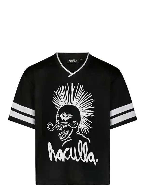 HACULLA. Graphic Print T-shirt - Black