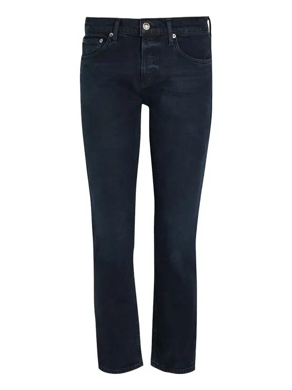 AGOLDE Cocktail Ankle Skinny-leg Jeans - Dark Blue
