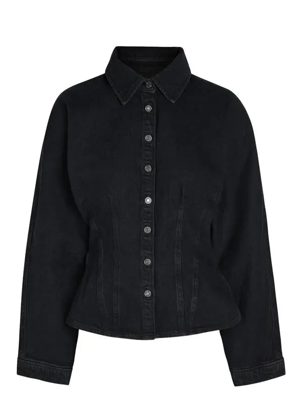 AGOLDE Devon Denim Shirt - Dark Blue