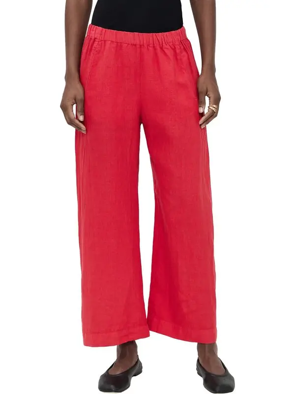 Velvet By Graham & Spencer Lola Wide Leg Pants - Lipgloss