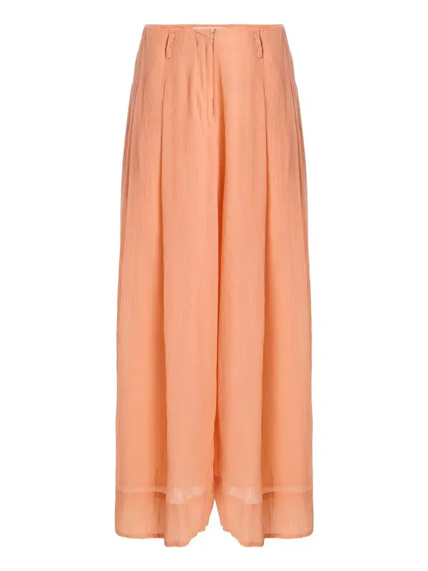 ALL THAT REMAINS Lennon Wide Leg Pants - Orange