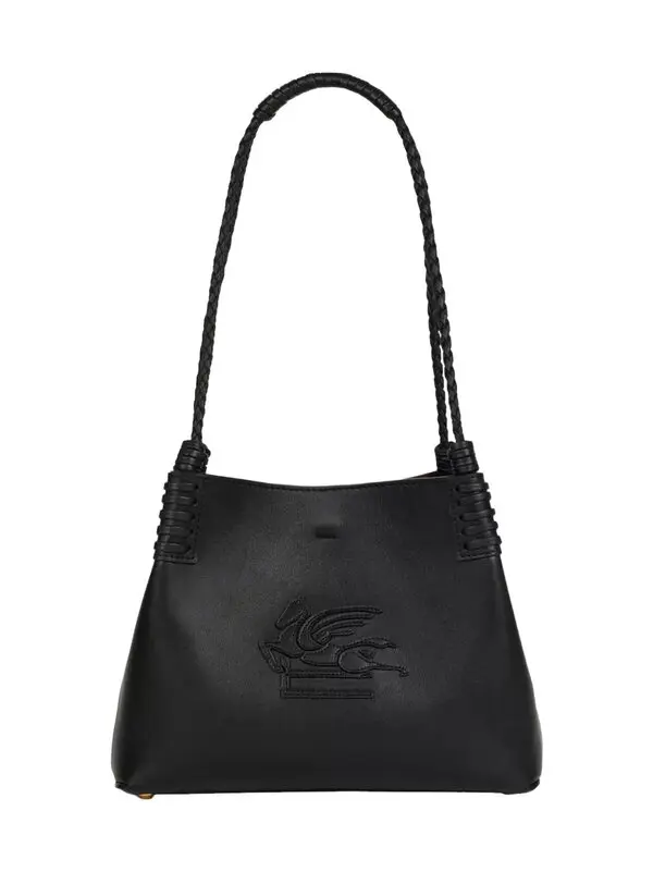 Etro Small Leather Tote Bag - Black