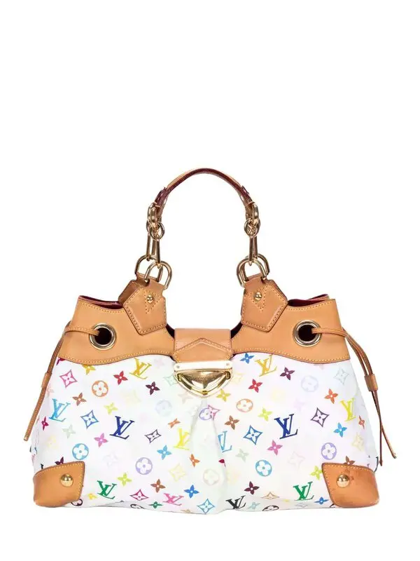 LOUIS VUITTON Monogram-pattern Tote - White