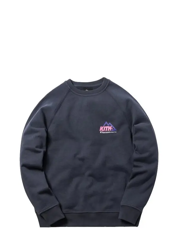 Kith Midnight Sunriders Crewneck Sweatshirt - Shark