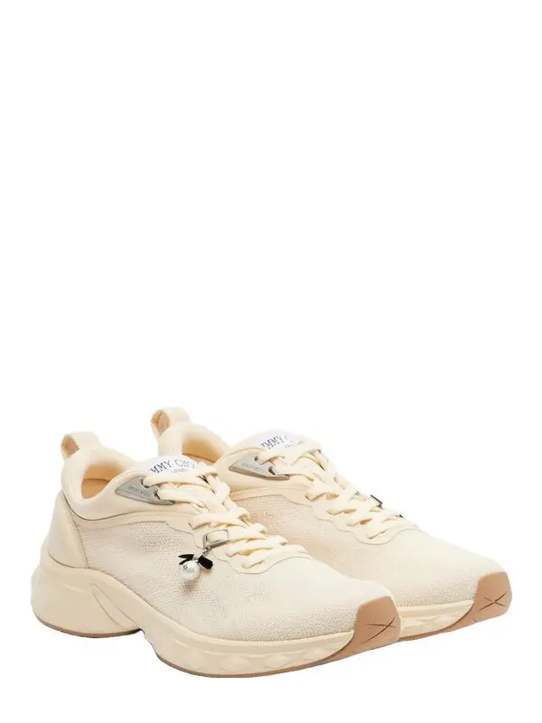 JIMMY CHOO Diamond Run Sneakers - White