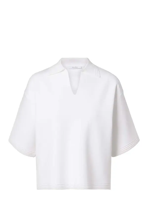 Max Mara Dolce Oversized Top - White