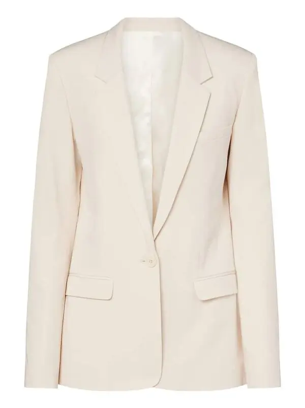 Isabel Marant Feray Crêpe Jacket - White