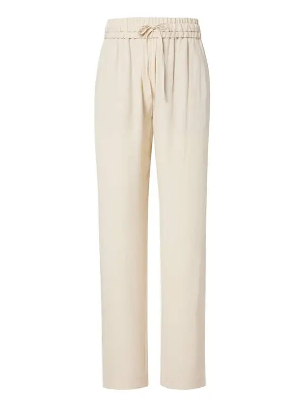 Isabel Marant Honie Straight-leg Crêpe Pants - Beige