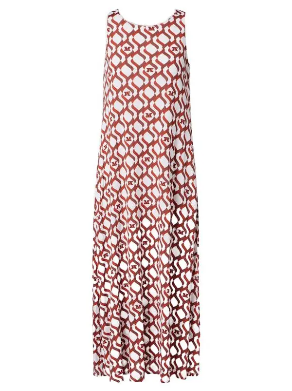 Max Mara Printed Midi Dress - Multicoloured