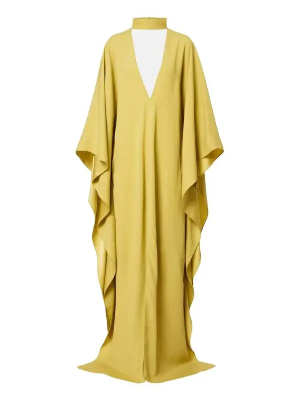TALLER MARMO Crêpe Cady Kaftan - Yellow