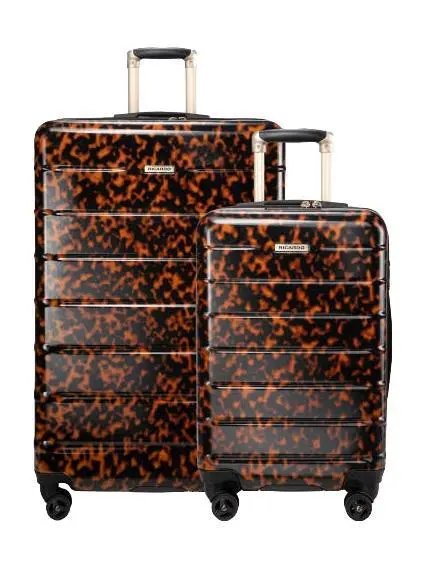 RICARDO BEVERLY HILLS Cambria Hardside 2-piece Luggage Set - Tortoise
