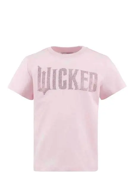 LOLA + THE BOYS Wicked Crystal Tee - Pink