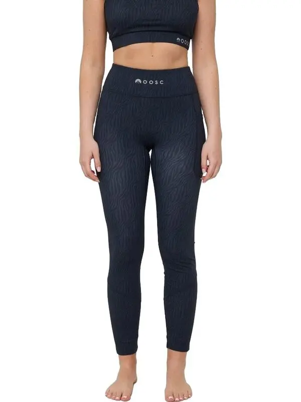 OOSC Infinite High Waisted Leggings - Black Tiger