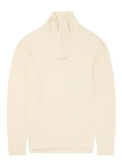 AMUNDSEN Hero's Hide Half Zip - Natural