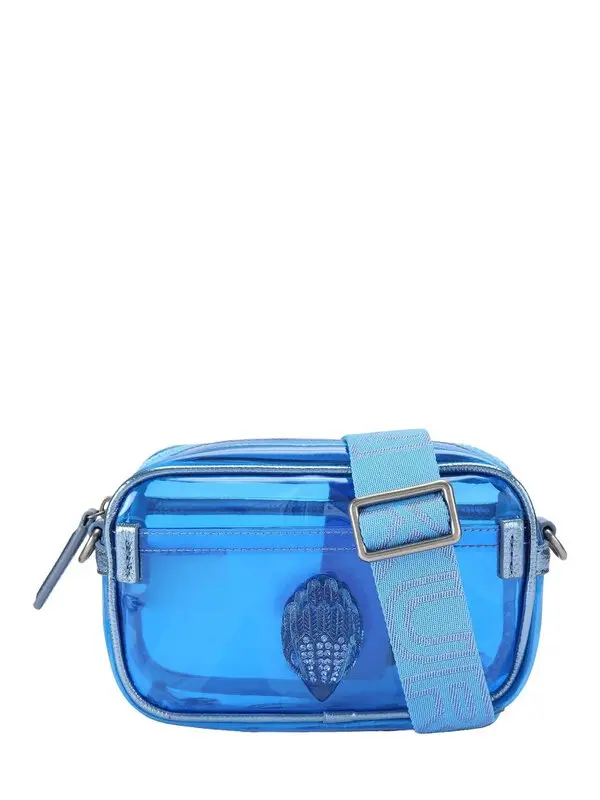 Kurt Geiger Kensington Vinyl Camera Bag - Blue