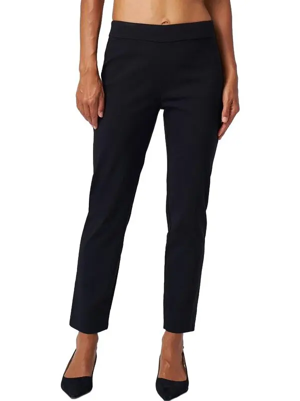 FRANNE GOLDE Greenwich Stretch Sculpting Ankle Pant - Black