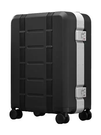 D_B_ Ramverk Pro Hardside 21-inch Carry-on Luggage Spinner With Buckle Closure - Silver