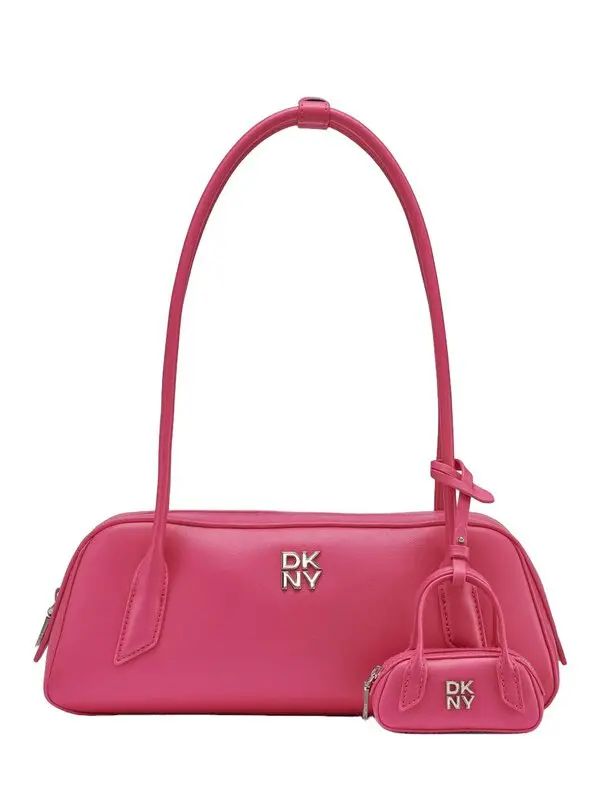 Dkny East-west Shoulder Bag - Hot Pink